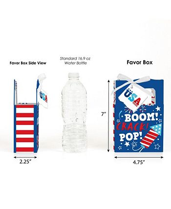 Big Dot of Happiness Firecracker 4th of July - Red, White and Royal ...