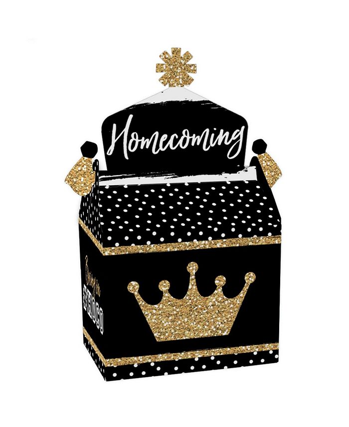 Big Dot of Happiness HOCO Dance - Treat Box Party Favors - Homecoming ...
