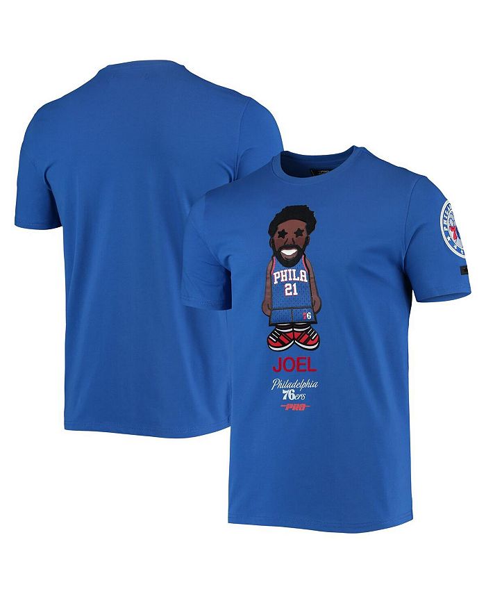 Pro Standard Men's Joel Embiid Royal Philadelphia 76ers Caricature T ...