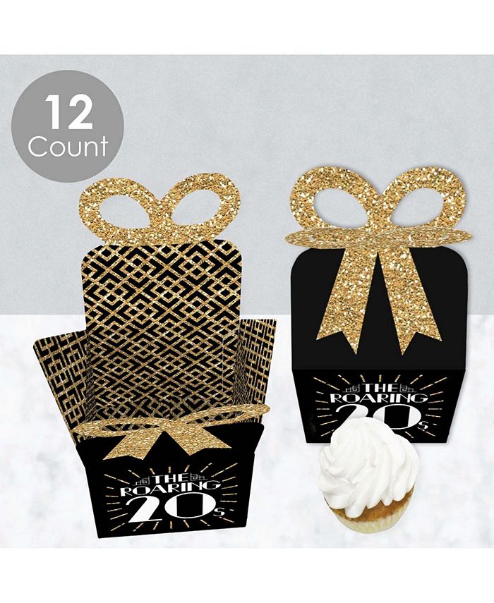 Big Dot of Happiness Roaring 20's - Square Favor Gift Boxes - 1920s Art ...
