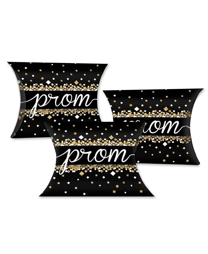 Big Dot of Happiness Prom - Favor Gift Boxes - Prom Night Party Petite ...