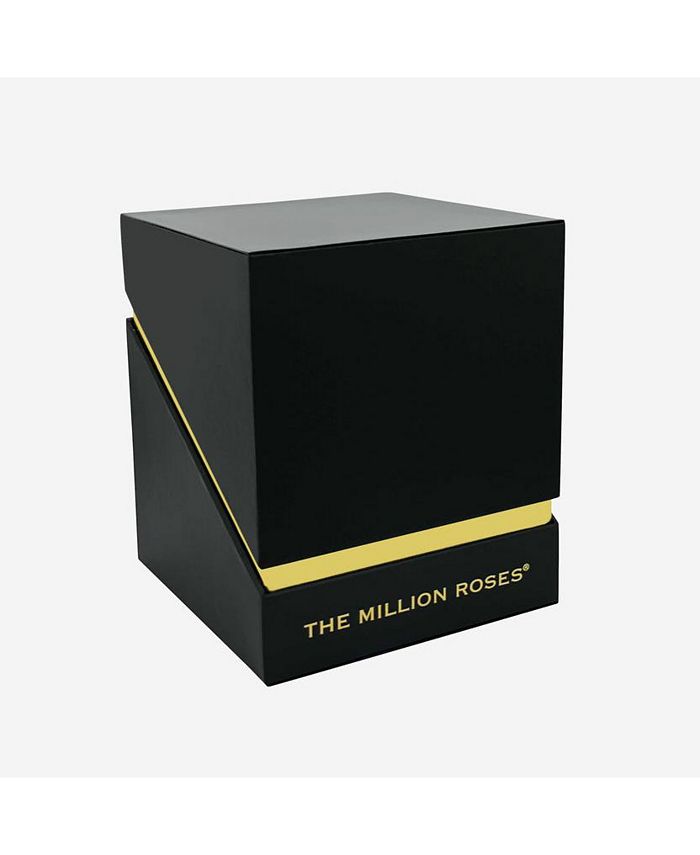 The Million Roses Square Black Box of Roses - Macy's
