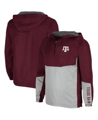 Men's Colosseum Maroon Texas A&M Aggies Freeway Theory Quarter-Zip ...