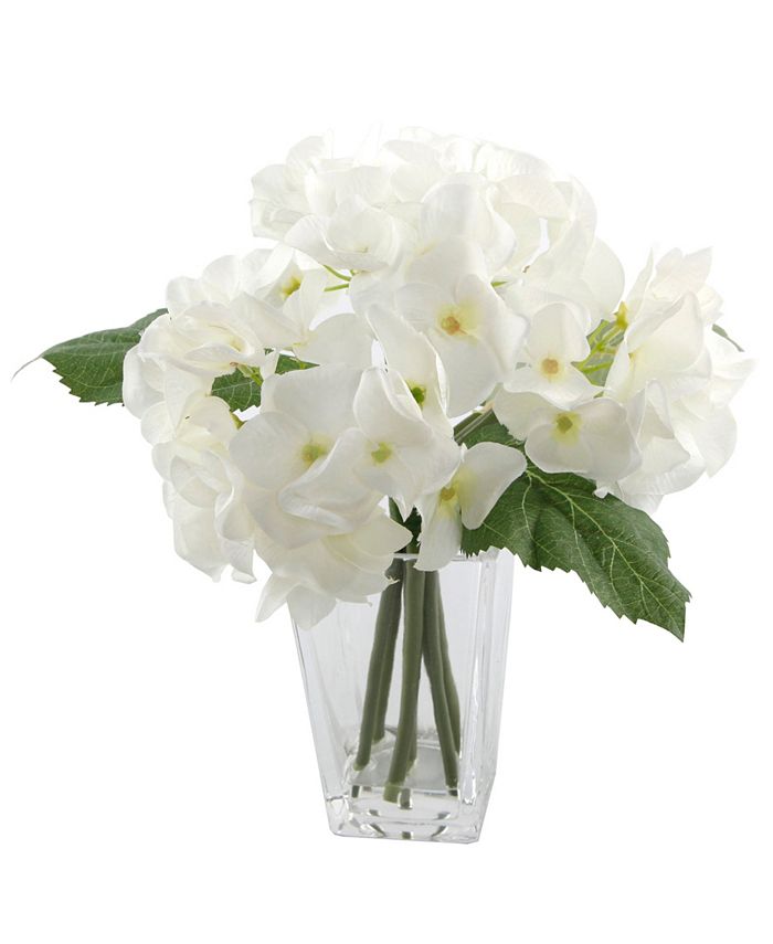 Flora Bunda Tall Hydrangeas Mix in Pot, 9" - Macy's