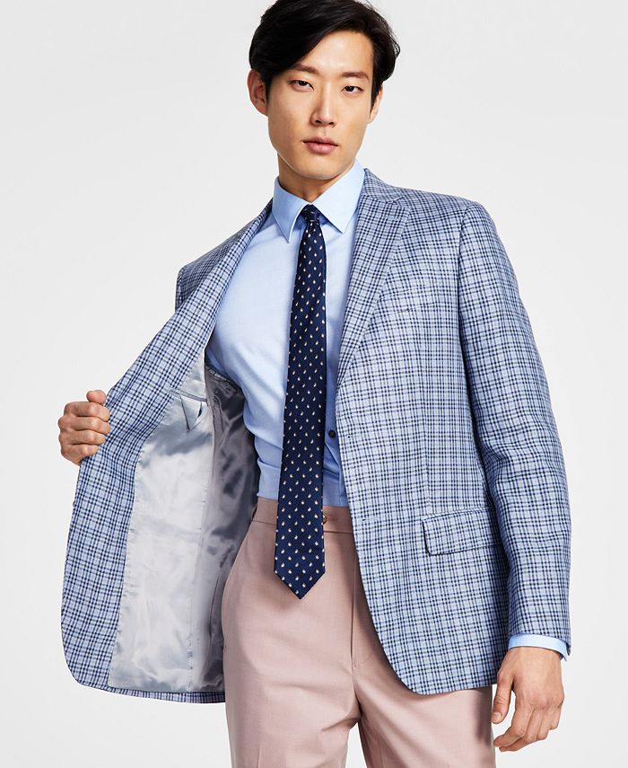 Lauren Ralph Lauren Men’s Ultraflex Classic-Fit Patterned Linen ...