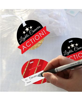 Big Dot of Happiness Red Carpet Hollywood - Movie Night Party Clear ...