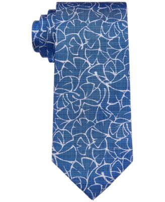 Michael Kors Men's Gingko-Print Tie - Macy's