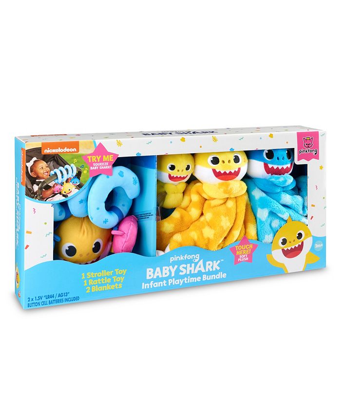 Baby Shark Stroller Toy Rattle Set - Macy's