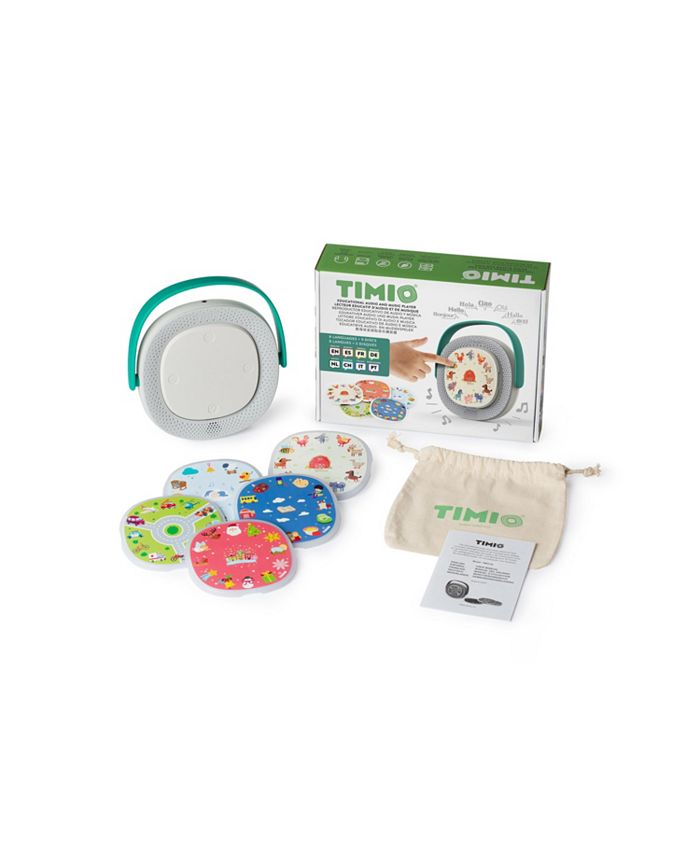 TIMIO Screenless Educational Audio and Music Player (includes 5 discs) - Macy's