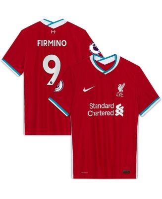 Men's Nike Roberto Firmino Red Liverpool 2020/21 Home Authentic Player ...