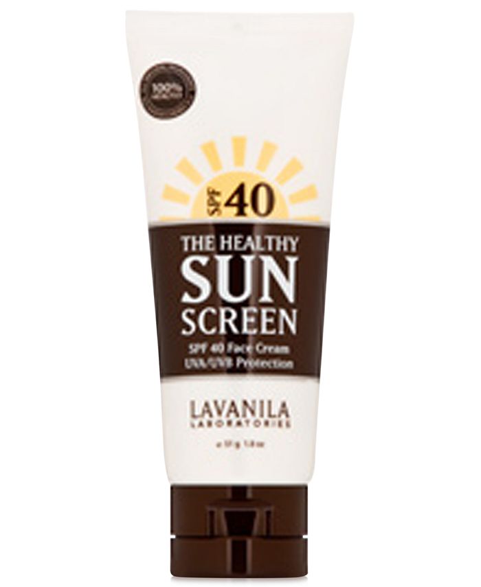 LAVANILA Face Sunscreen SPF 40, 1.8 oz - Macy's