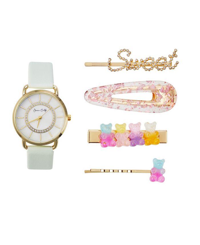 Jessica Carlyle Jessica Carlye Women's Quartz Movement Mint Leather ...