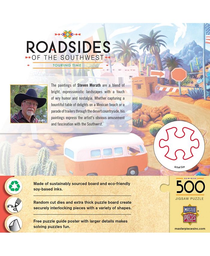 Masterpieces Roadsides of the Southwest - Touring Time 500 Piece Puzzle ...