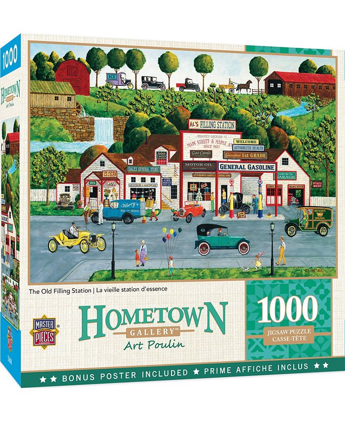 MasterPieces Puzzles Masterpieces Hometown Gallery - The Old Filling ...