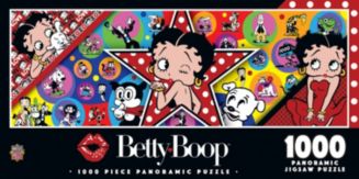 Masterpieces Betty Boop - 1000 Piece Panoramic Jigsaw Puzzle - Macy's