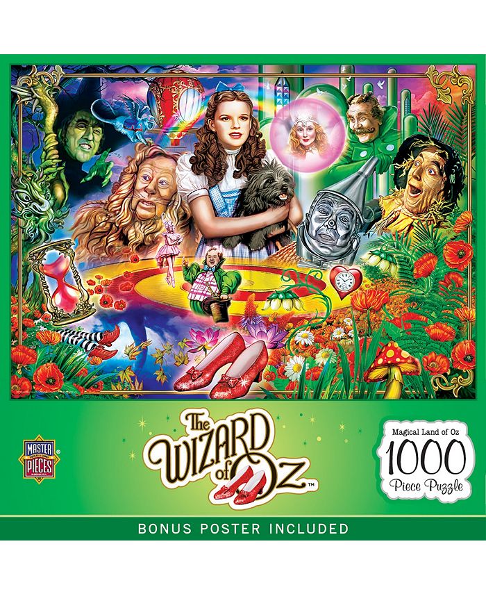 Masterpieces The Wizard of Oz - Magical Land of Oz 1000 Piece Puzzle ...
