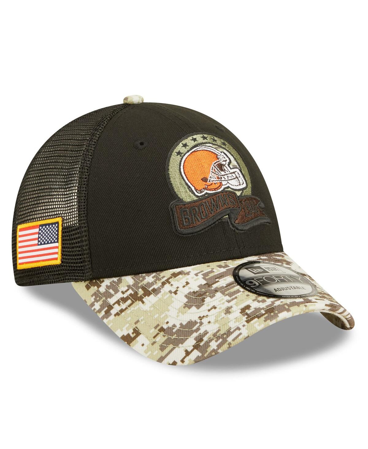 Click here for Mens New Era Black  Camo Cleveland Browns 2022 Sal... prices