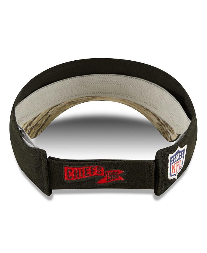 New Era Men's Black Kansas City Chiefs 2022 Salute To Service Visor ...