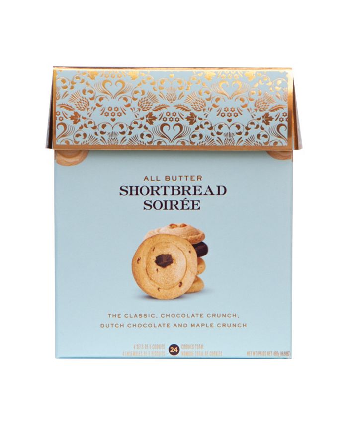 Mary Macleod's Shortbread Cookies Mixed Assortment in Large Blue Gift ...