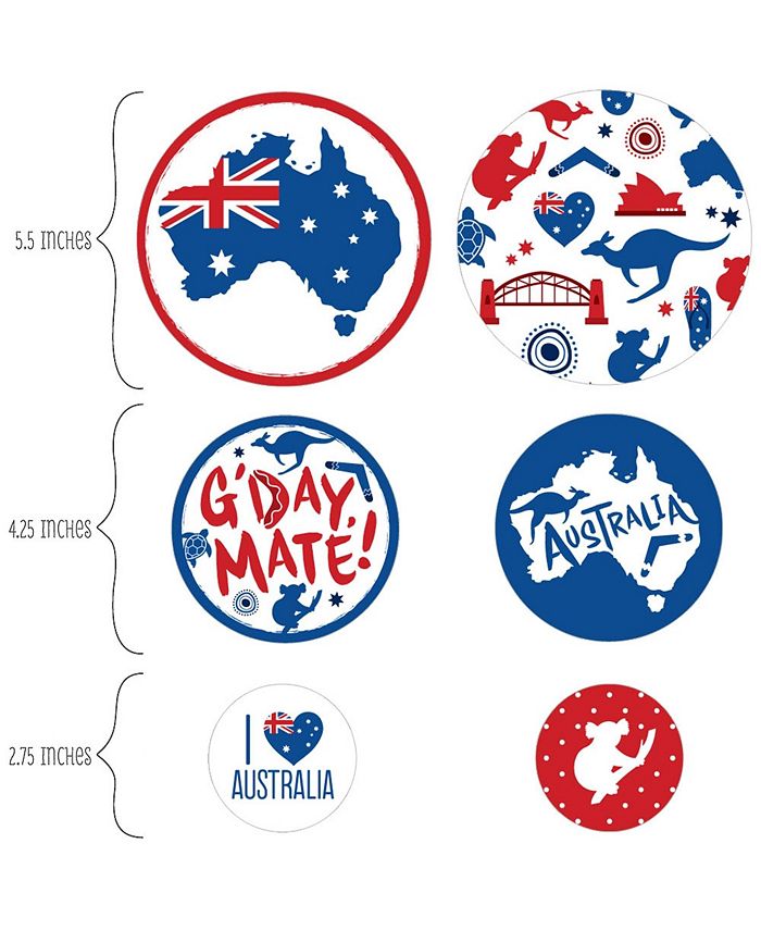 Big Dot Of Happiness Australia Day Gday Mate Aussie Party Decor