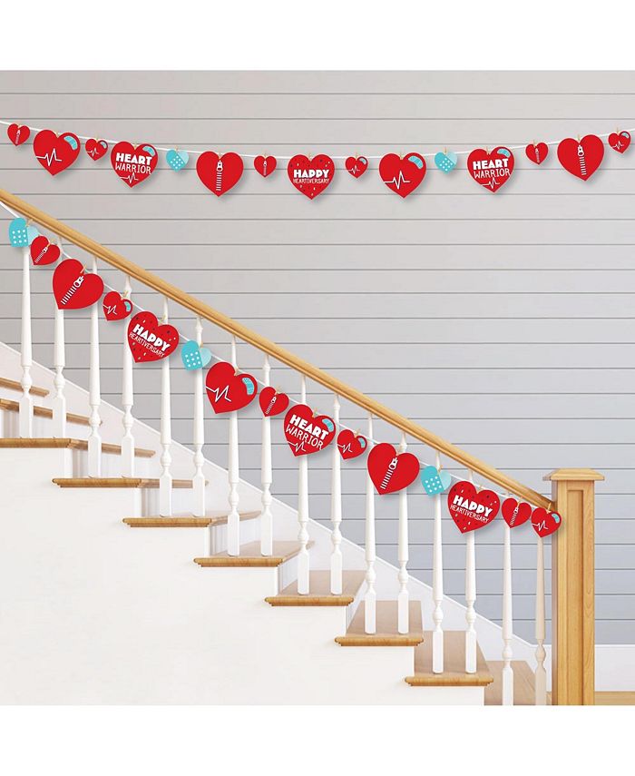 Big Dot of Happiness Happy Heartiversary - CHD Awareness DIY Decor ...