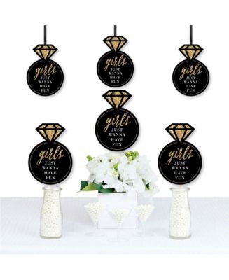 Girls Night Out - Ring Decorations DIY Bachelorette Party Essentials ...