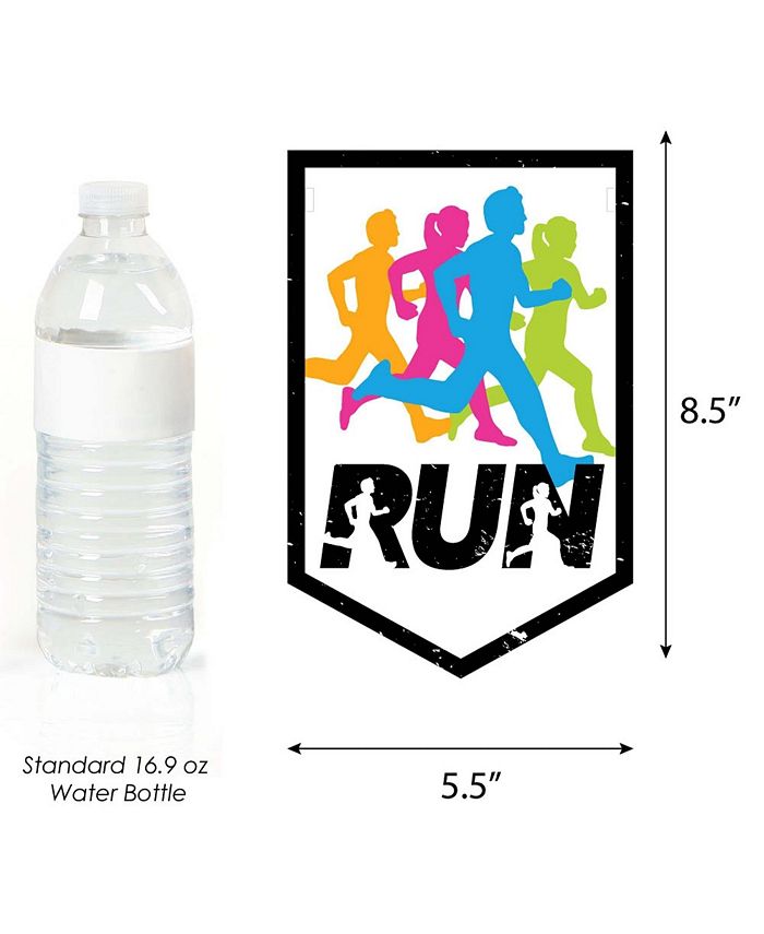 Big Dot of Happiness Set the Pace - Running - Bunting Banner - Party ...