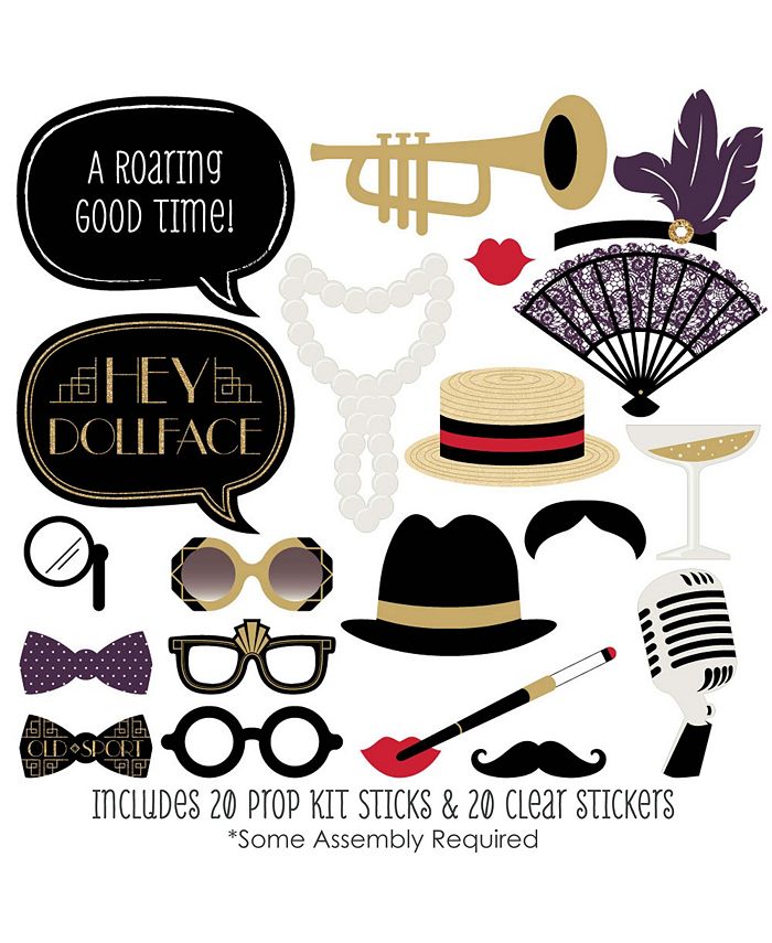 Big Dot of Happiness Roaring 20's - Twenties Art Deco Jazz 1920s Photo ...