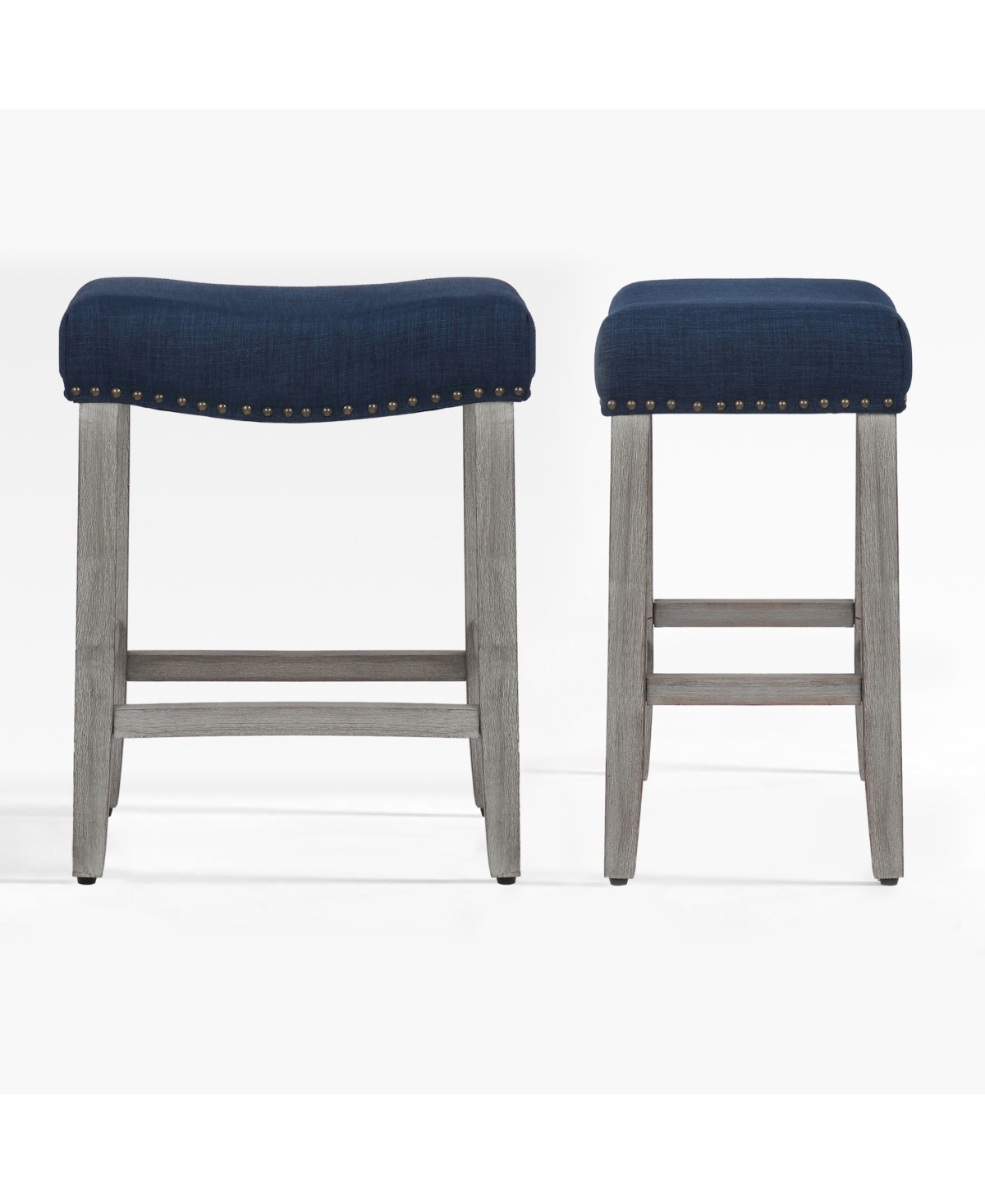 Click here for 24 Upholstered Saddle Seat Counter Stool (Set of 2... prices