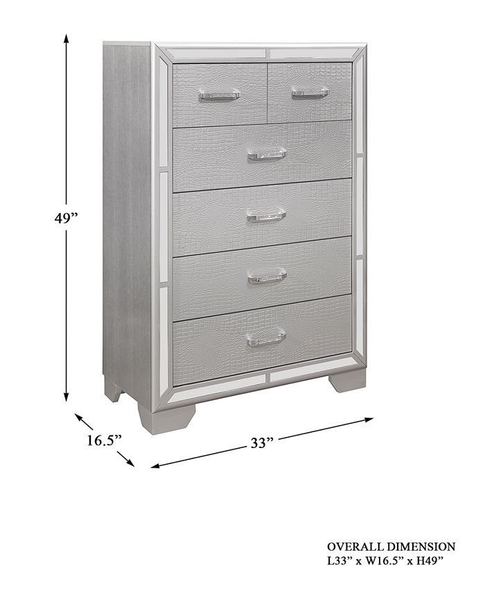 Homelegance Corbin 3pc Bedroom Set (California King Bed, Chest ...