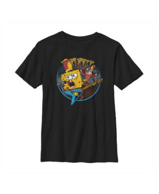Boy's SpongeBob SquarePants Bank Geek Practice Child T-Shirt - Macy's