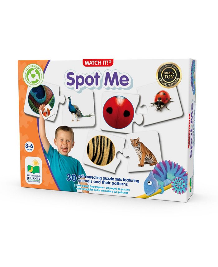 The Learning Journey Match It - Spot Me Set of 30- Self-Correcting ...