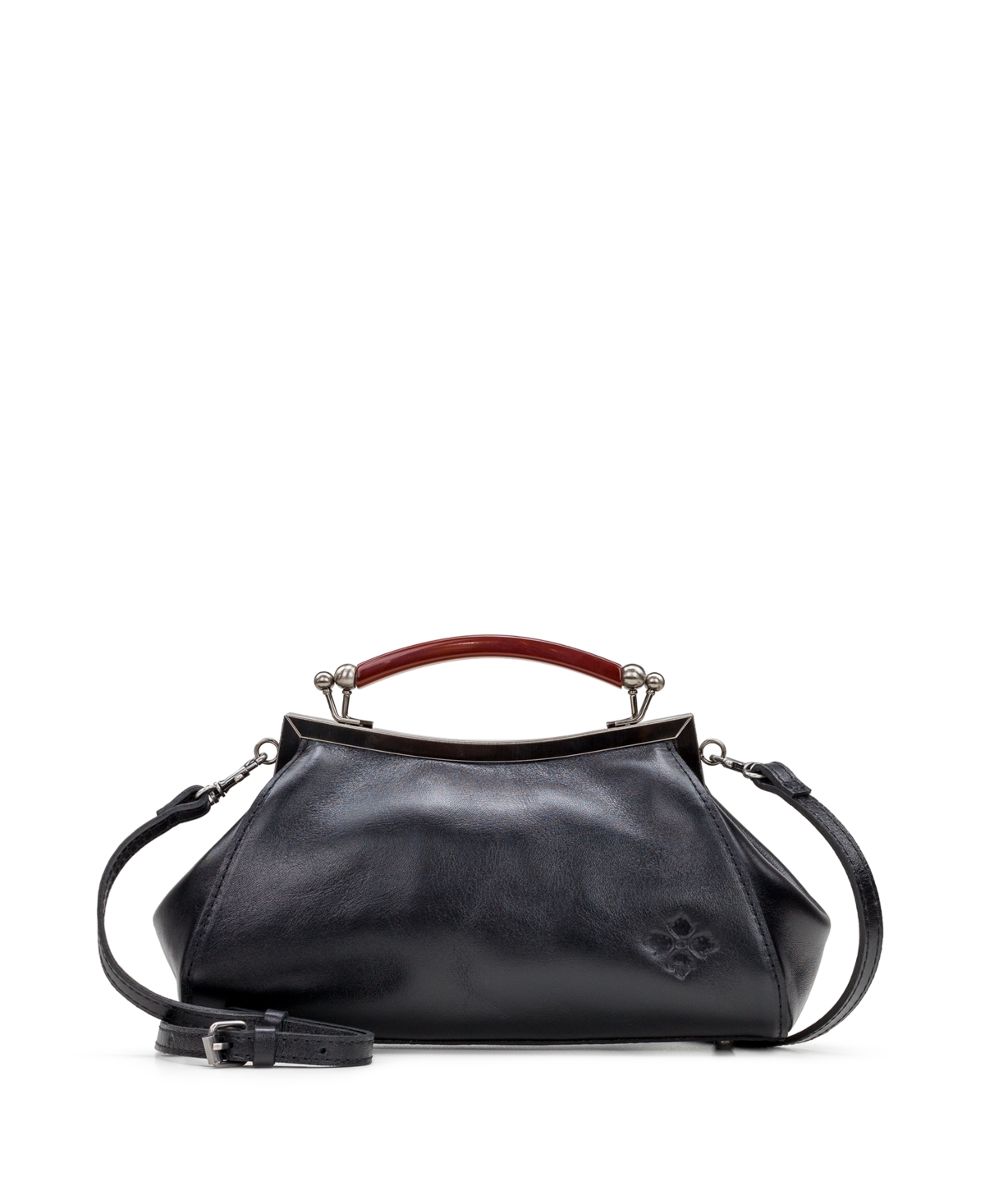 Click here for Patricia Nash Kelmscott Small Leather Frame Bag -... prices