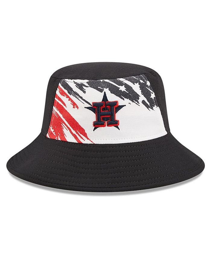 New Era Men's Navy Houston Astros 2022 4th of July Bucket Hat - Macy's