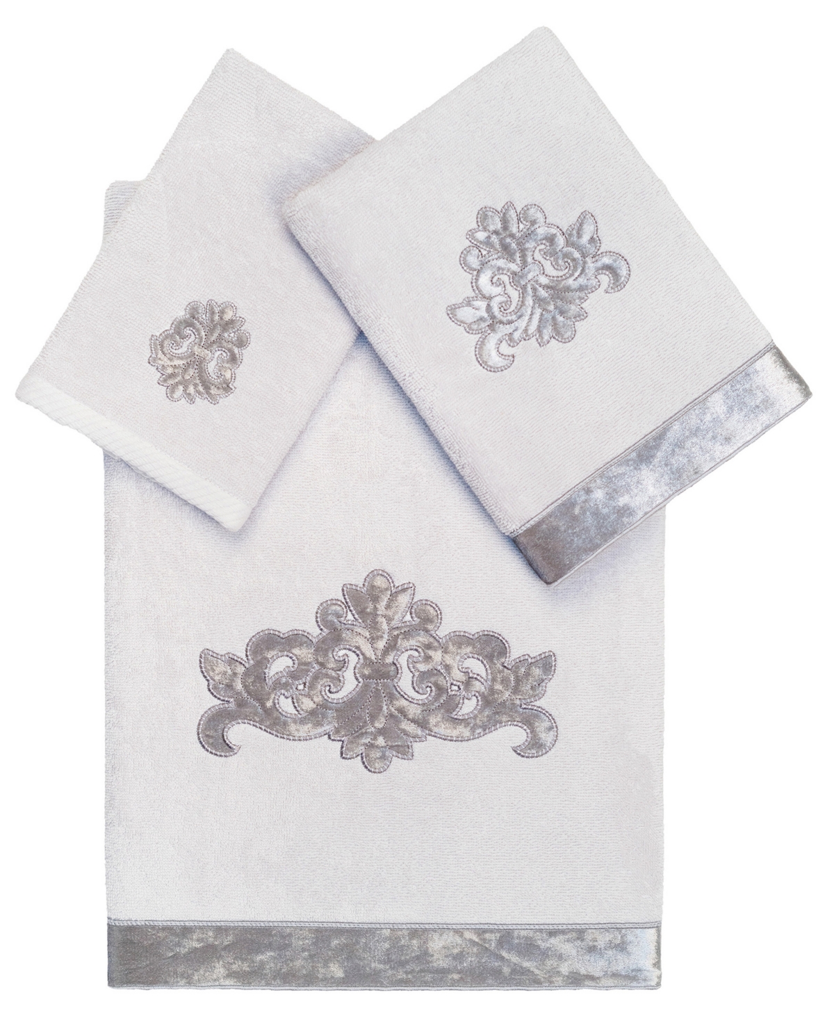 Click here for Linum Home Turkish Cotton May Embellished 3-Pc. Ba... prices