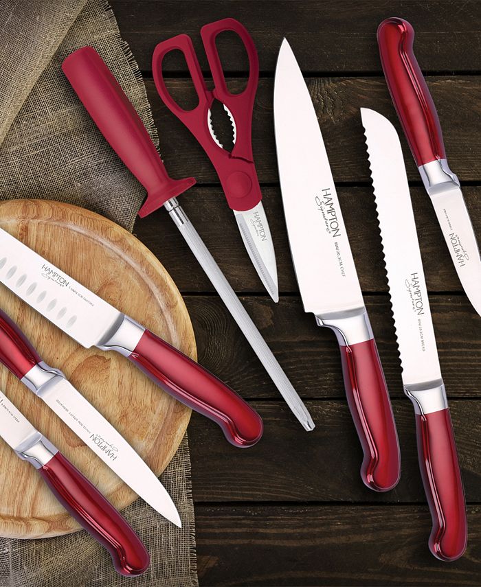 Hampton Forge 14 Piece Rorik Block Cutlery Set - Macy's