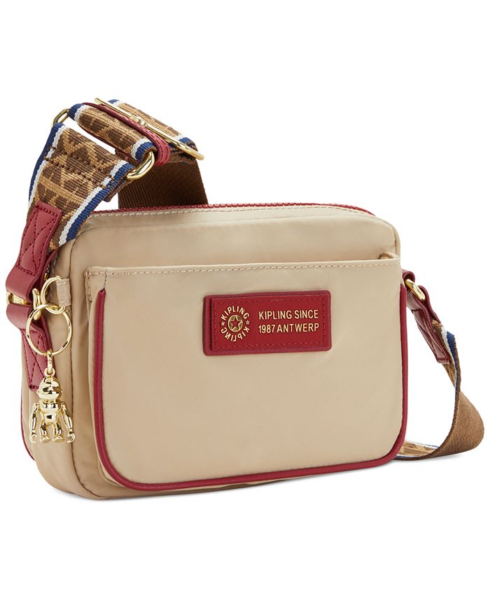 Kipling Abanu Nylon Mini Gold-Tone Hardware Crossbody Bag - Macy's