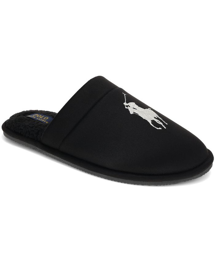 Polo Ralph Lauren Men's Klarence Pony Scuff Slipper - Macy's