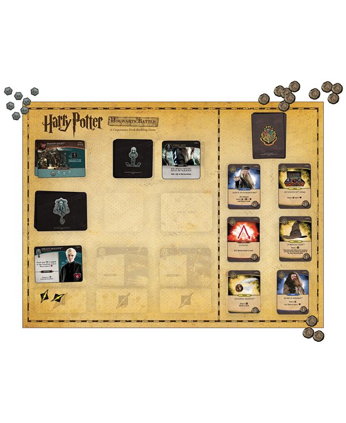 University Games USAopoly Harry Potter Hogwarts Battle, a Cooperative ...