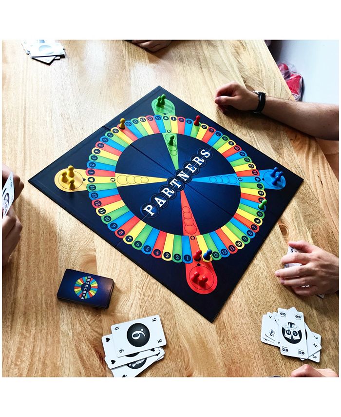 Game Inventors Hardway Ventures LLC Partners Board Game Set, 74 Piece ...