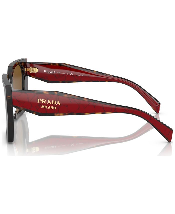 PRADA Rectangular Women's Sunglasses, PR 15WS - Macy's