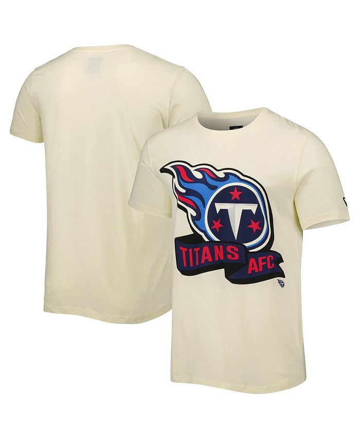 New Era Men's Cream Tennessee Titans Sideline Chrome T-shirt - Macy's