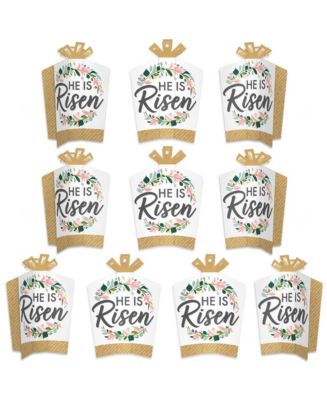 Big Dot of Happiness Religious Easter - Table Decor - Christian Fold ...