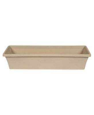 Bloem Living TRB3035 Window Box Planter, Taupe - 30 inches - Macy's