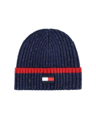Tommy Hilfiger Men's Rubber Flag Patch Tipped Cuff Hat - Macy's