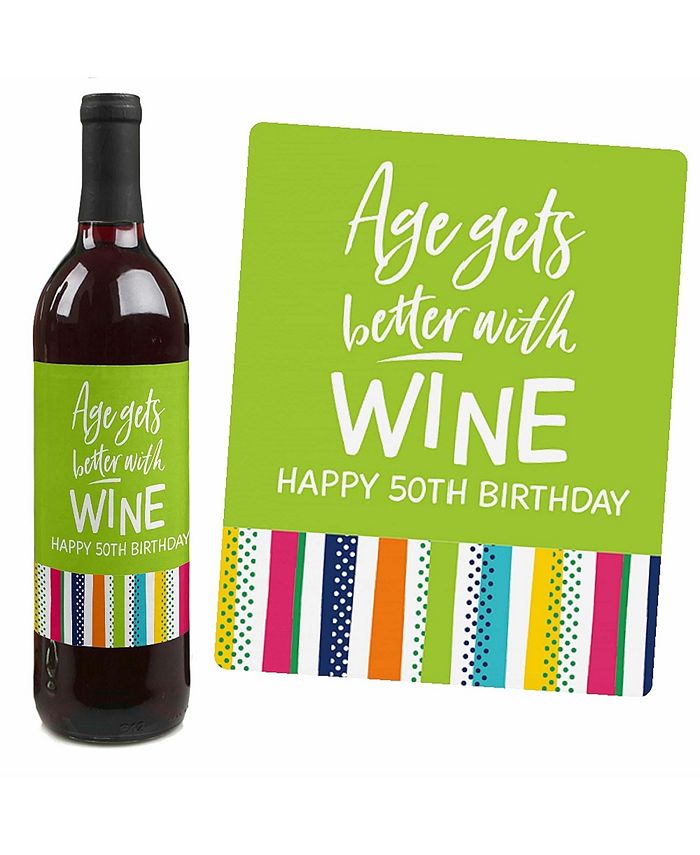 Big Dot Of Happiness 50th Birthday Cheerful Happy Birthday Decor