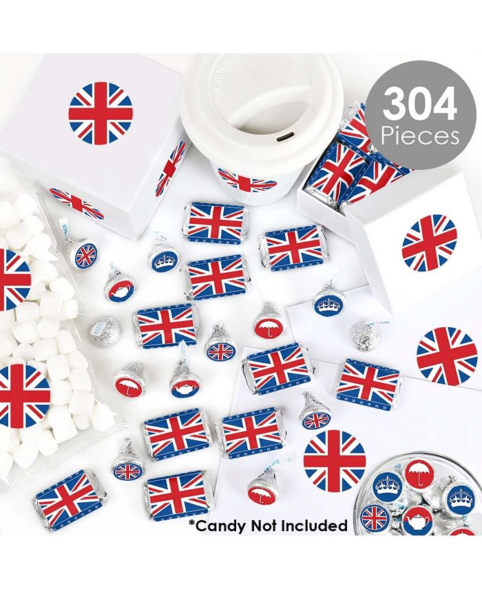 Big Dot of Happiness Cheerio, London - British UK Party Candy Favor ...
