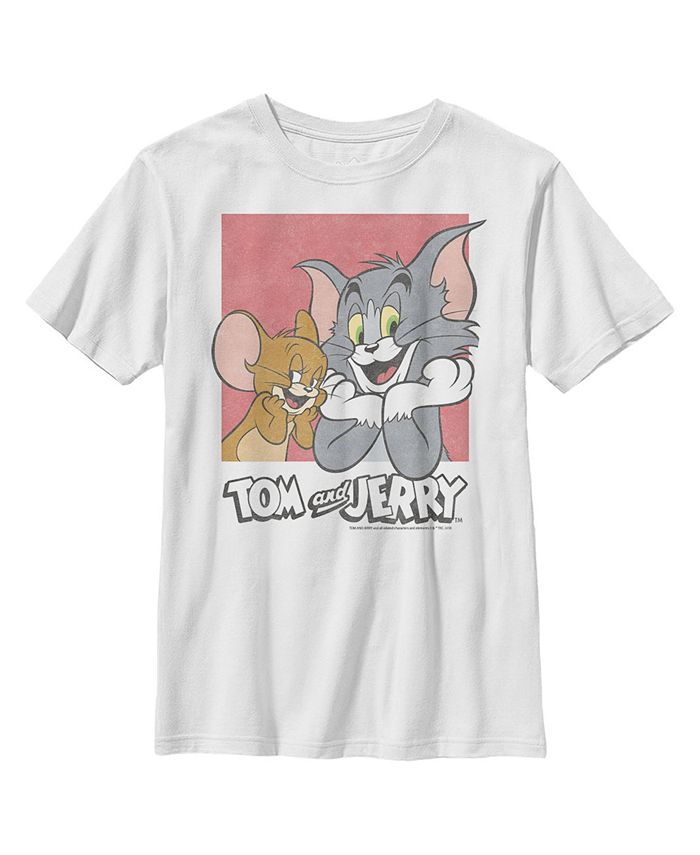 Warner Bros. Boy's Tom and Jerry Innocent Rivalry Child T-Shirt - Macy's
