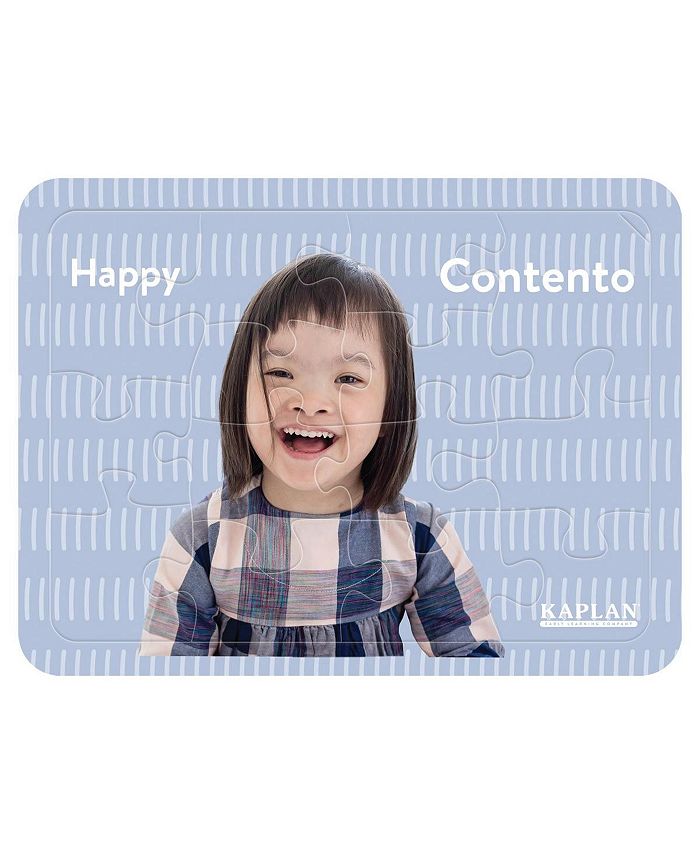 Kaplan Early Learning Photo Real Emotions Puzzles of Children - Set of ...
