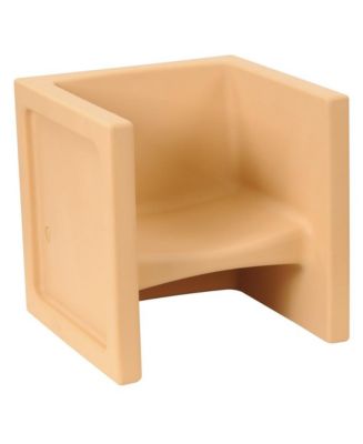 Kaplan Early Learning Cube Chair - Natural - Macy's